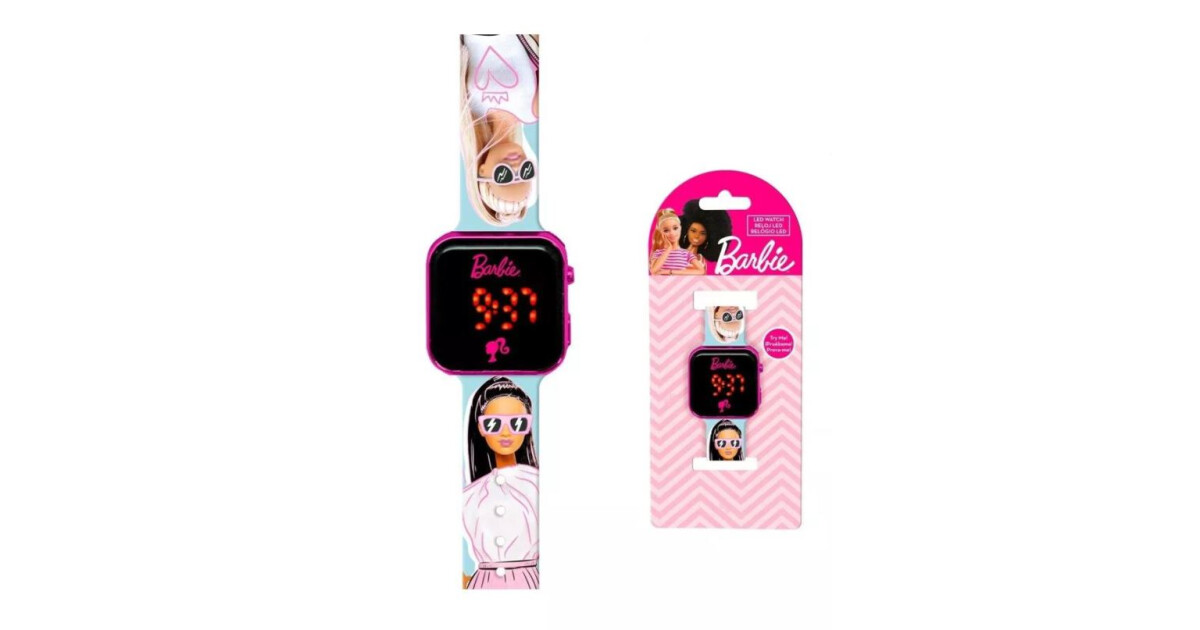 Barbie digitalni LED dječji sat | CMOK